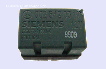 Relais Scheibenwaschanlage Siemens A0025420319 0025420319 A0025420319